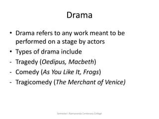 Literary genres | PPT