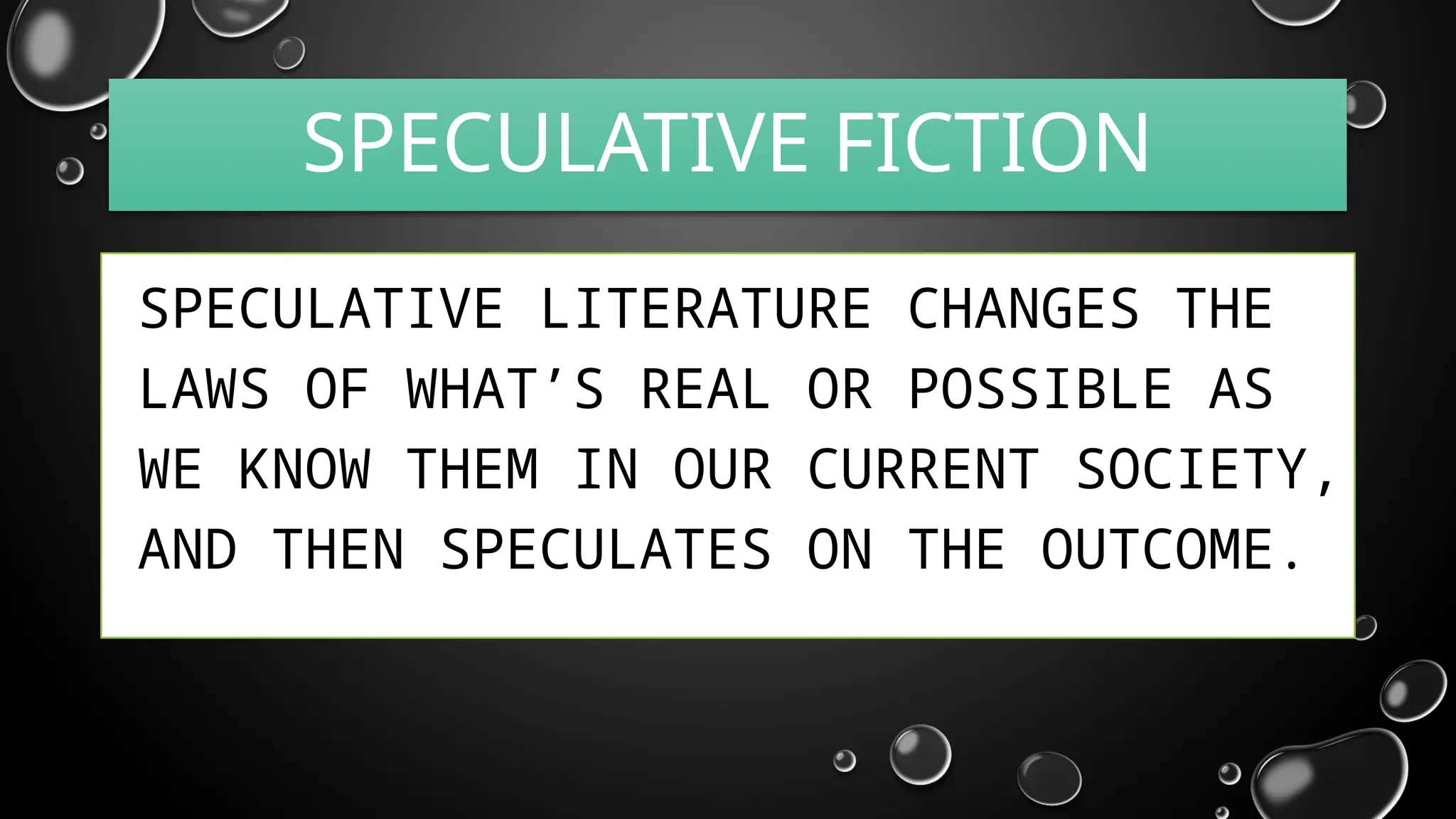 Literary Genres PowerPoint presentation. | PPT