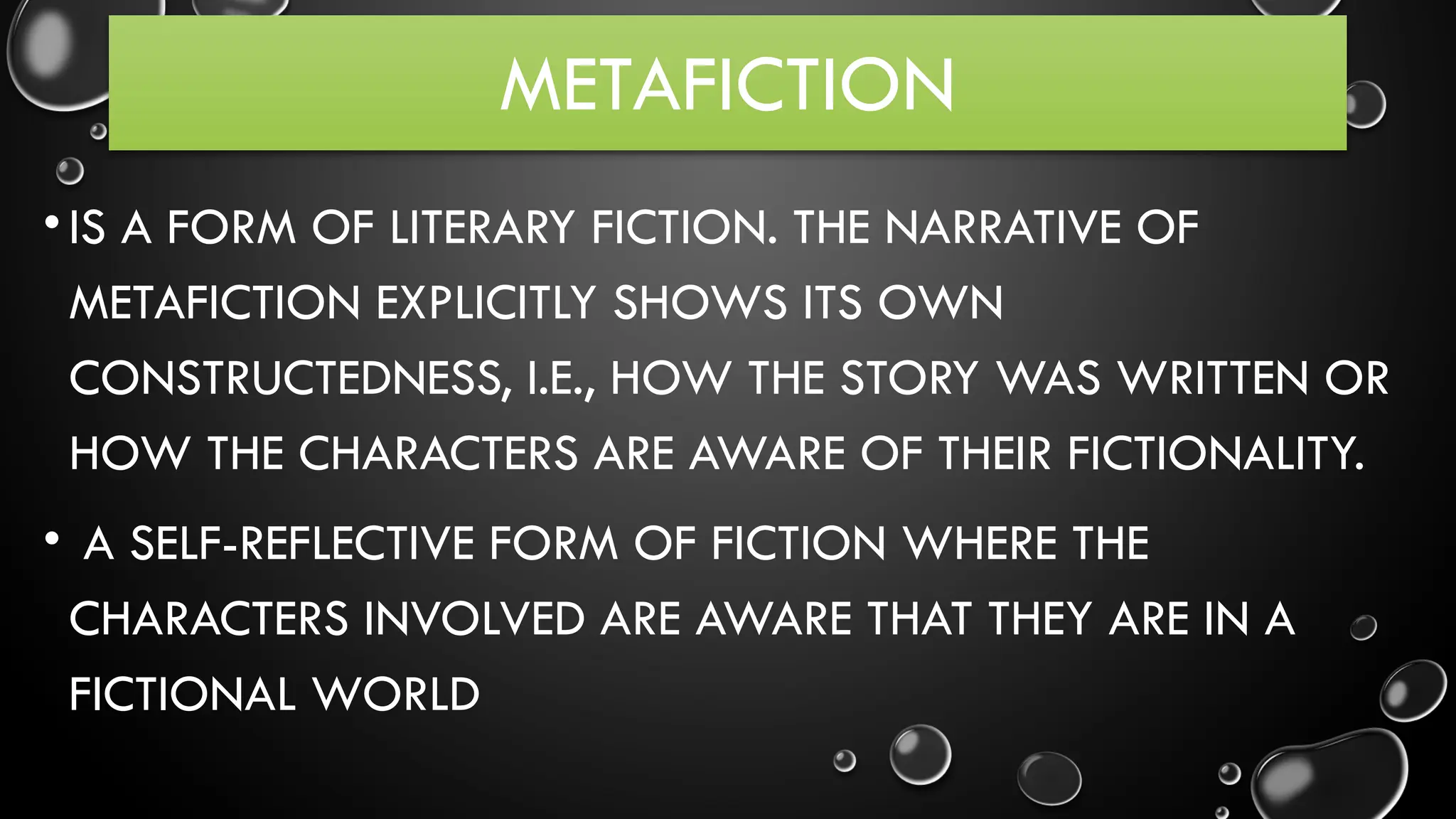 Literary Genres PowerPoint presentation. | PPT