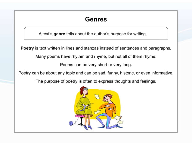 Literary Genres Introduction.ppt