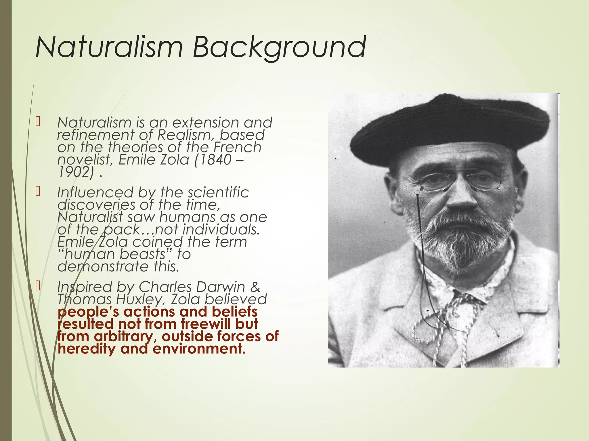 Literary Naturalism | PPT
