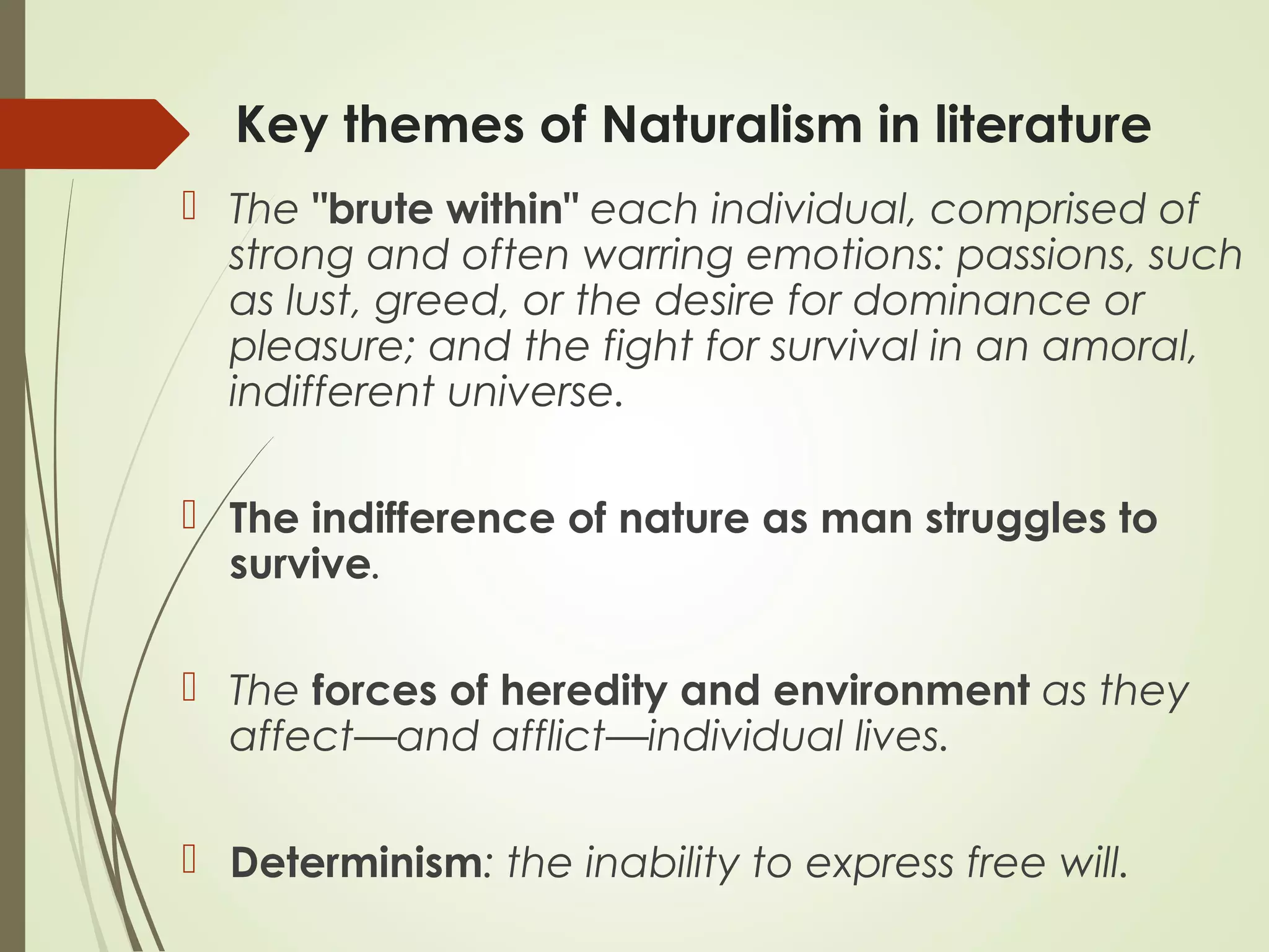 Literary Naturalism | PPT