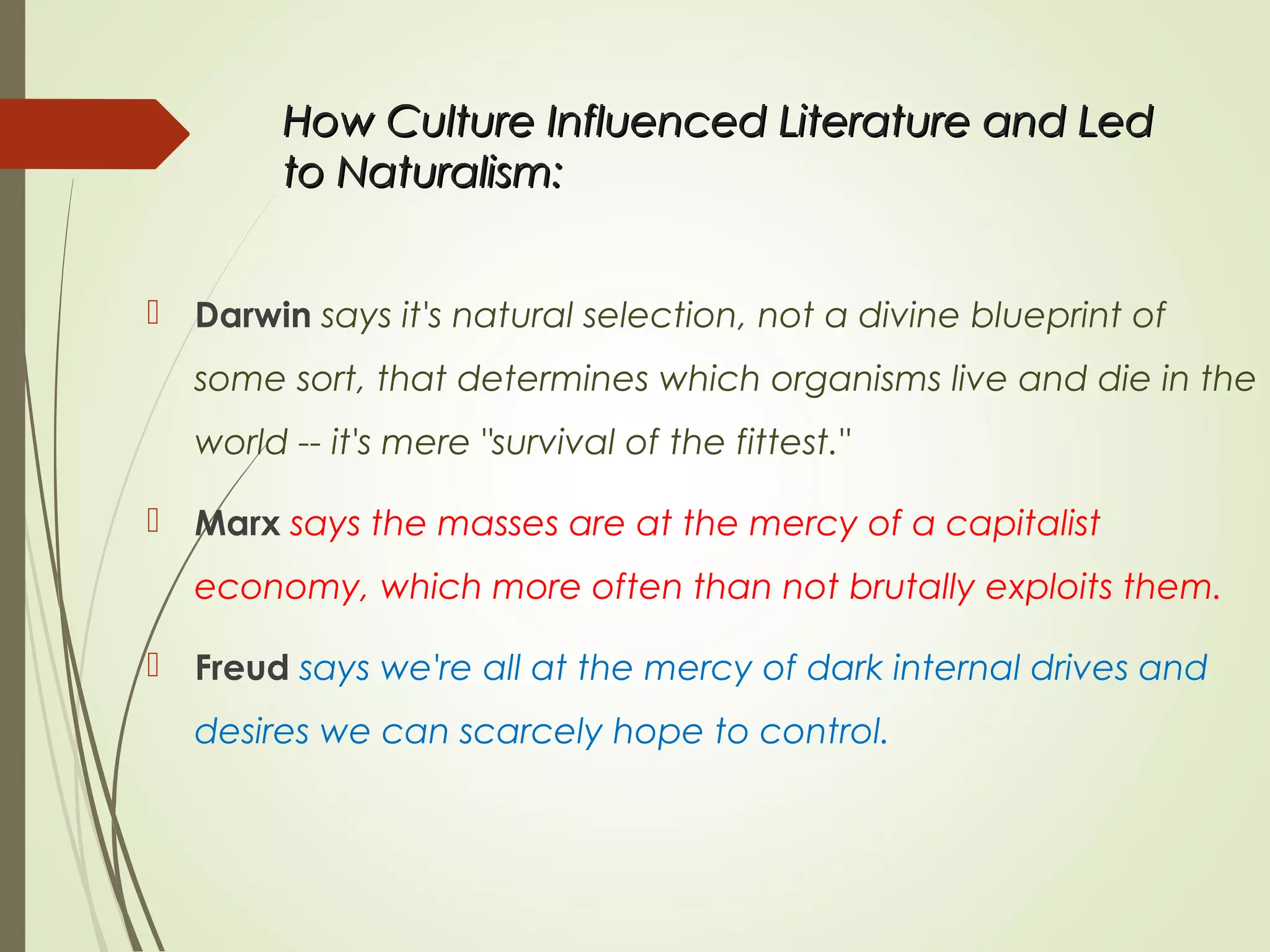 Literary Naturalism | PPT
