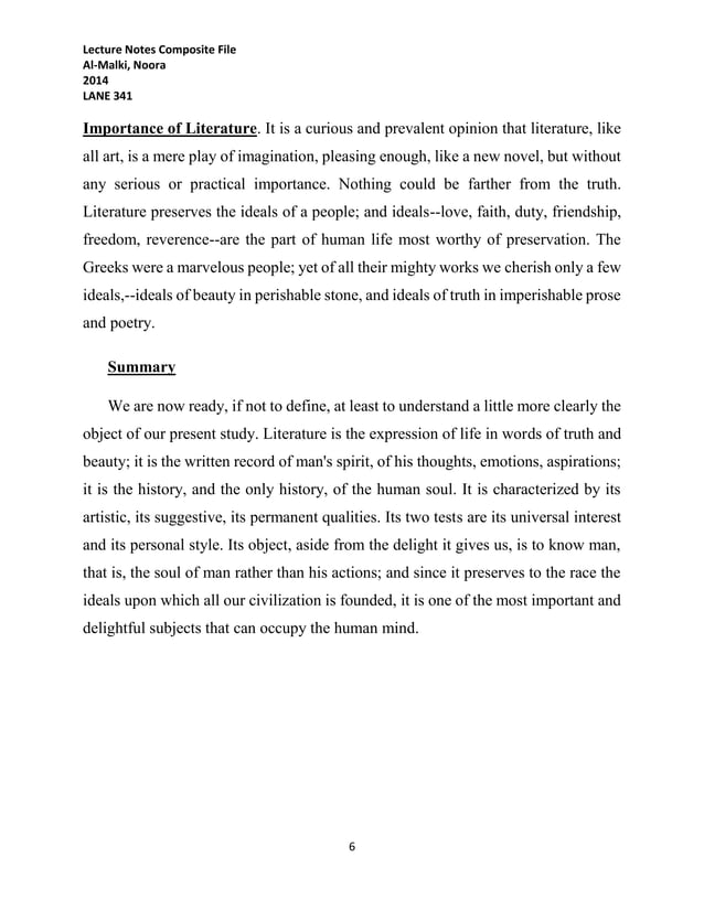 Literary periods movements | PDF