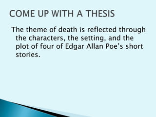 Literary research paper | PPTX