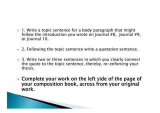 Literary Response And Style Analysis | PPT