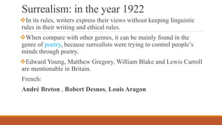 Literary schools.ppt (Rahmatullah Katawazai) | PPTX