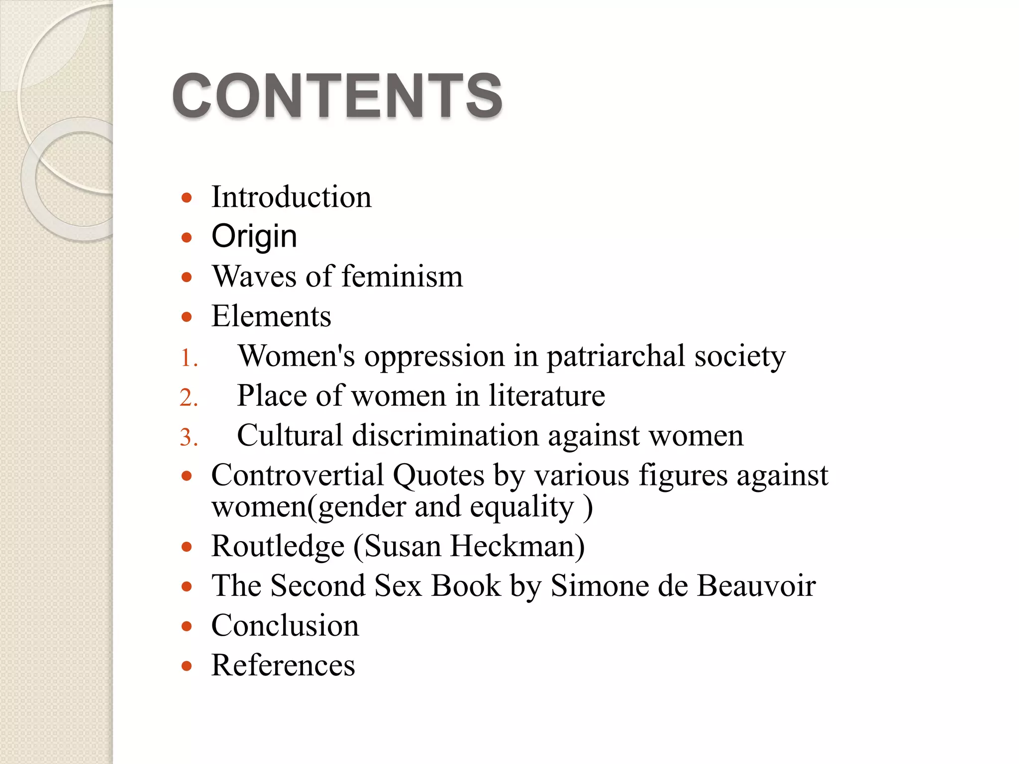 Feminism and Feminist Criticism | PPT