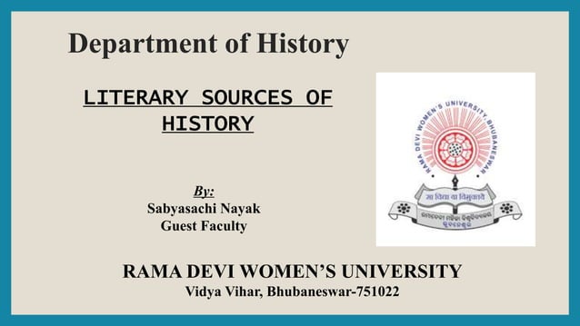Literary Sources of History.pptx