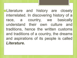 LITERARY STANDARDS | PPTX