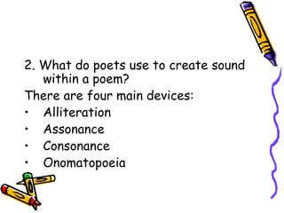 Literary techniques poetry analysis 2 | PPT