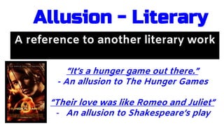 Literary Techniques | PPTX