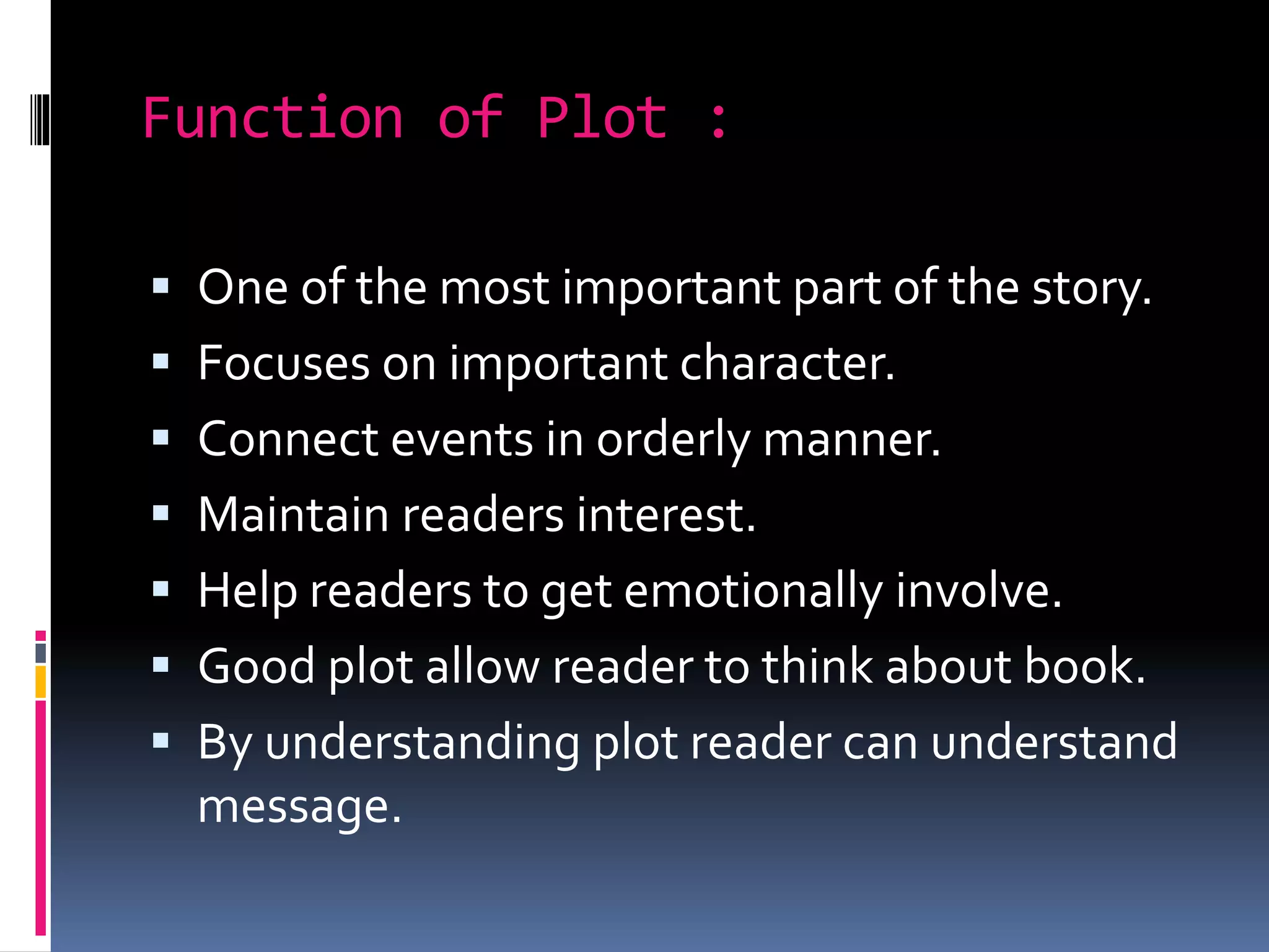 Literary term plot | PPTX | Fiction | Books and Literature