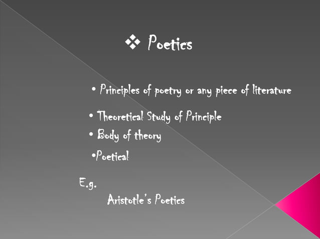 Literary terms | PPTX | Poetry | Books and Literature