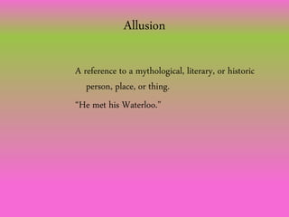 Literary Terms | PPT