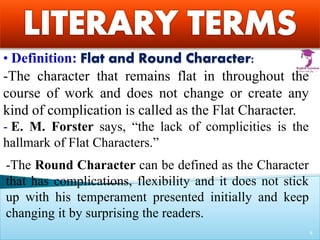 Allegory and Flat and Round Character | PPT