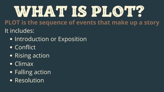 Literary Devices: characters, themes , plot and more! | PPT