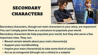 Literary Devices: characters, themes , plot and more! | PPT