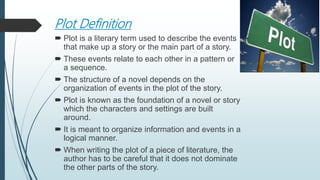 Literary Terms - Plot | PPTX