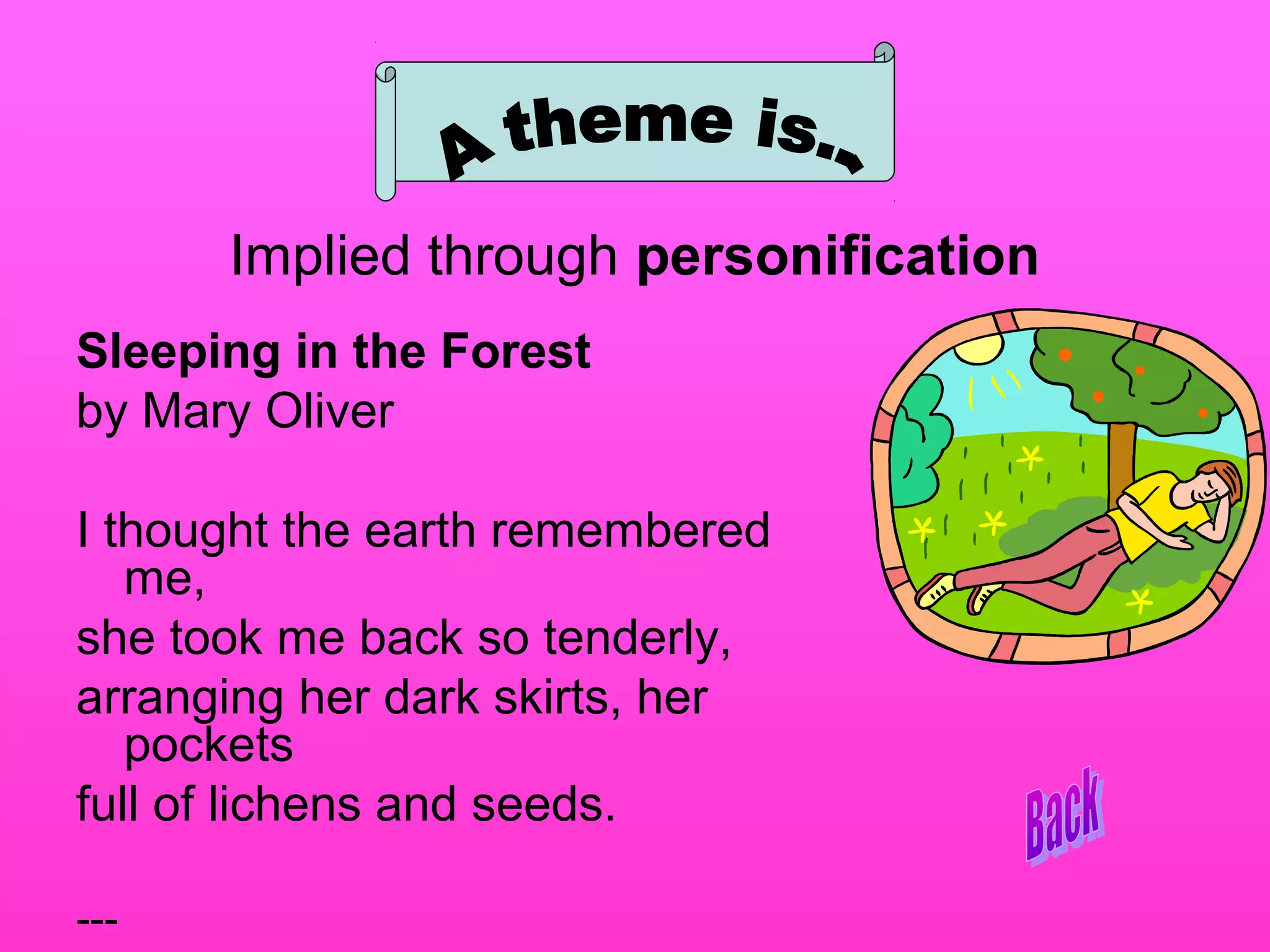 Literary terms theme | PPT