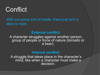 Literary terms for a plot | PPTX