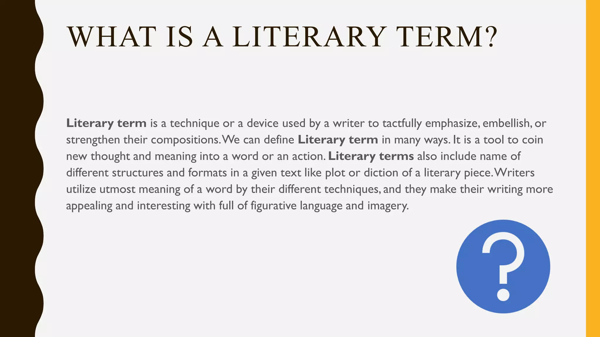 Literary Terms in English Drama | PDF