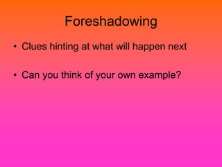 LITERARY TERMS powerpoint.ppt Literature | PPT