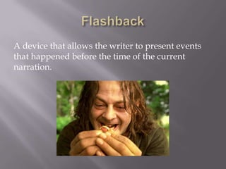 Literary terms with examples | PPTX