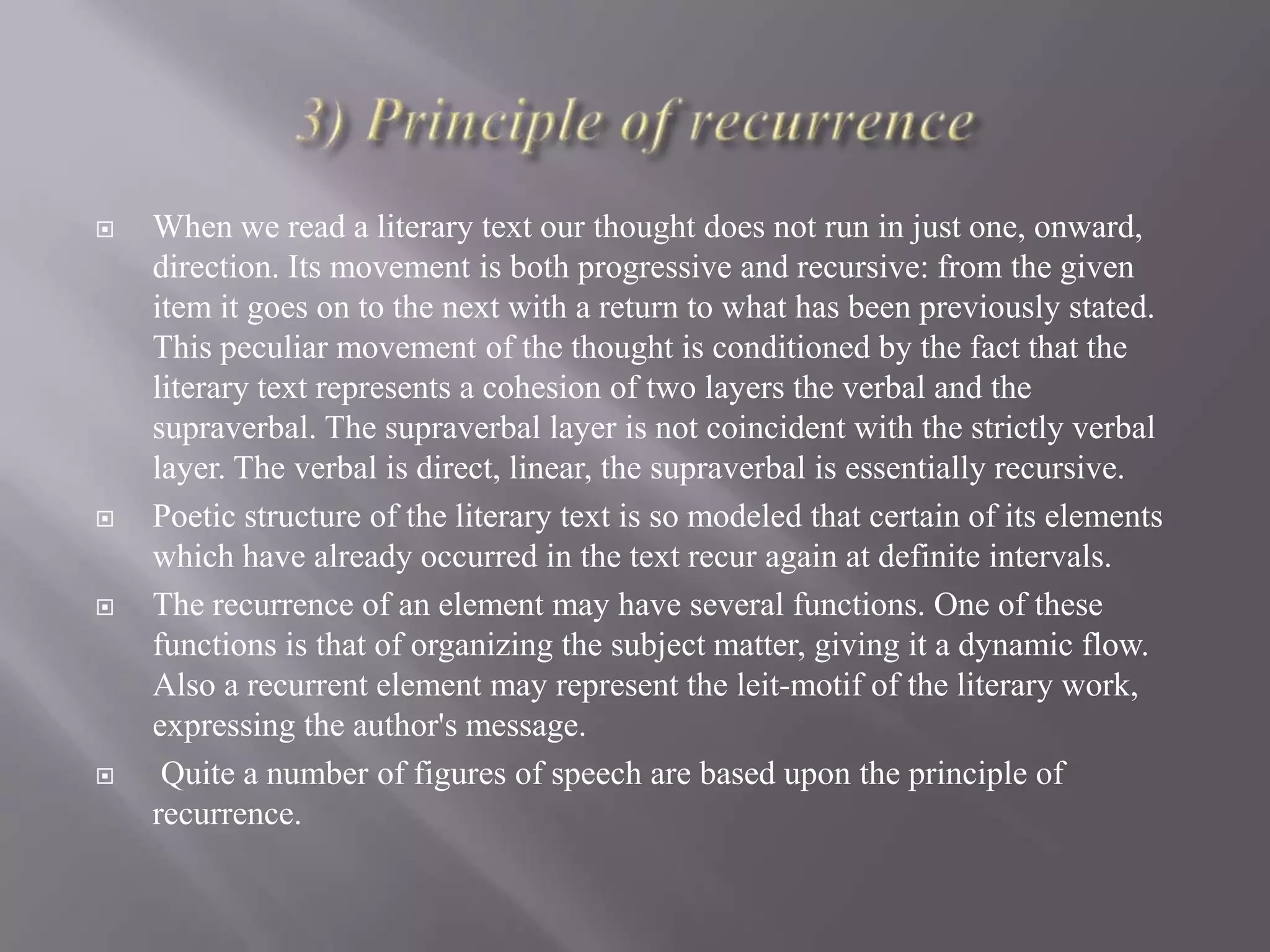 Literary Text As Poetic Structure | PPTX