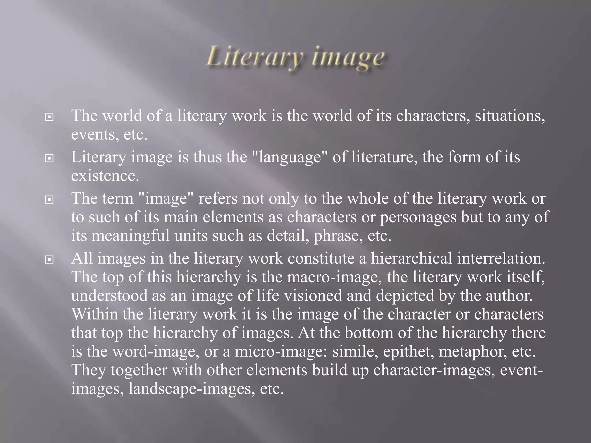 Literary Text As Poetic Structure | PPTX