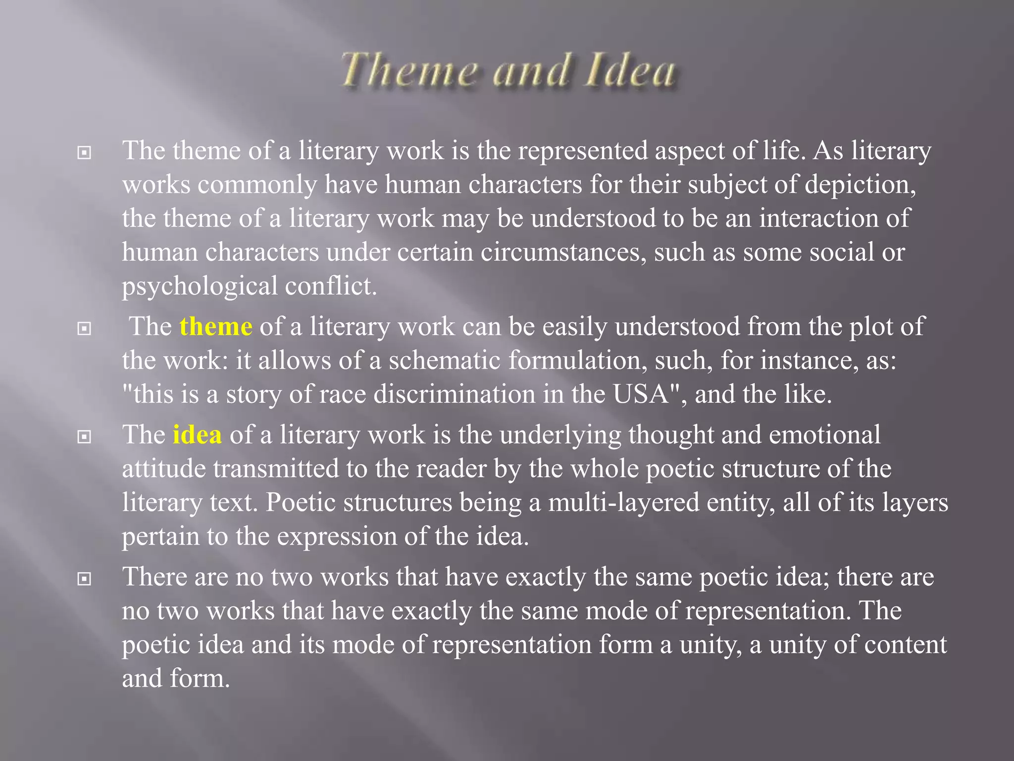 Literary Text As Poetic Structure | PPTX