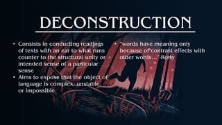 Literary Theories: Critical Approaches in Critiquing Literature | PDF