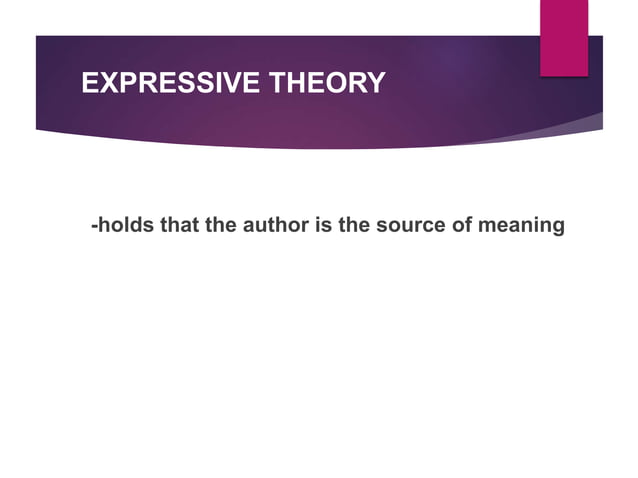 LITERARY THEORIES.pptx | Poetry | Books and Literature