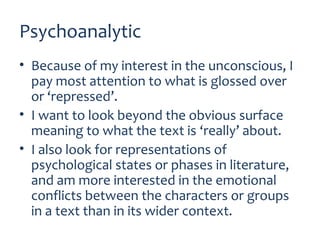 Literary theory | PPT