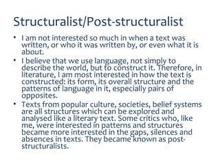 Literary theory | PPT