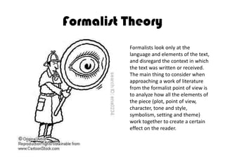 Literary theory 101 with notes | PPT