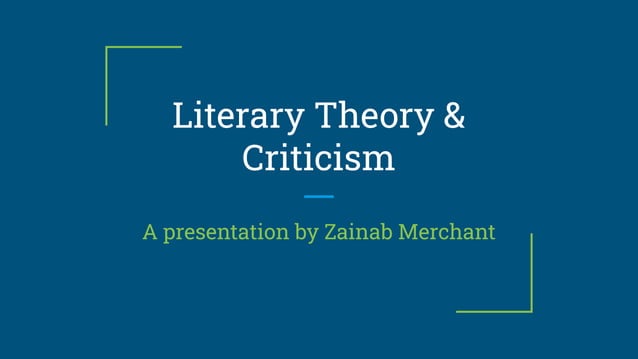 Literary theory and criticism | PDF | Fiction | Books and Literature