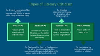Literary theory and criticism | PDF