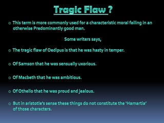 Literary theory and criticism tragic hero | PPT