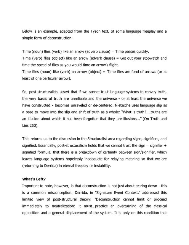 Literary theory and schools of criticism | DOCX | Books and Literature