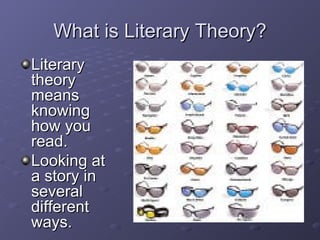 Literary Theory (Condensed) | PPT