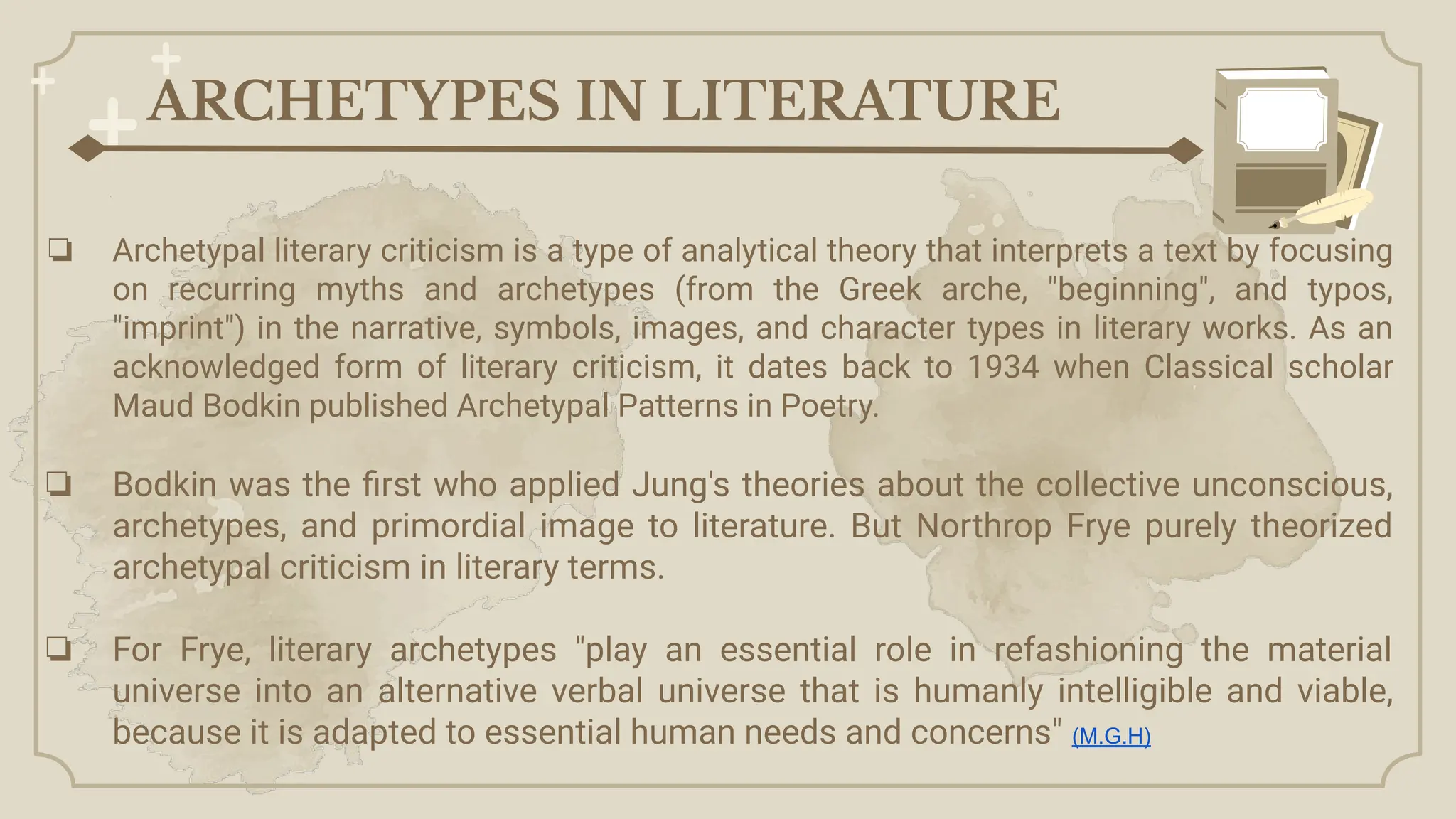 'Carl Jung's Theory of Archetypes ' in criticism | PDF