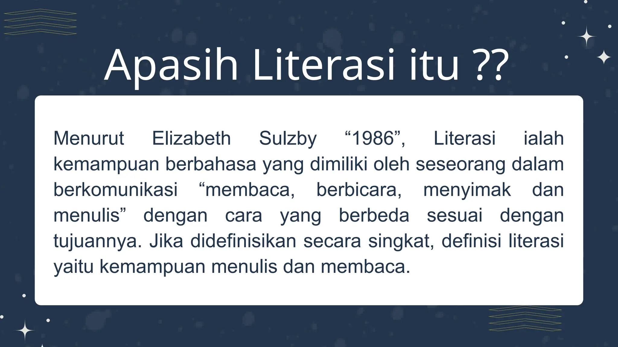 pengertian literasi, jenis literasi, tujuanm dan manfaat literasi | PPT