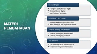 literasi digital sangat penting menunjang kehidupan saat ini pada era ...