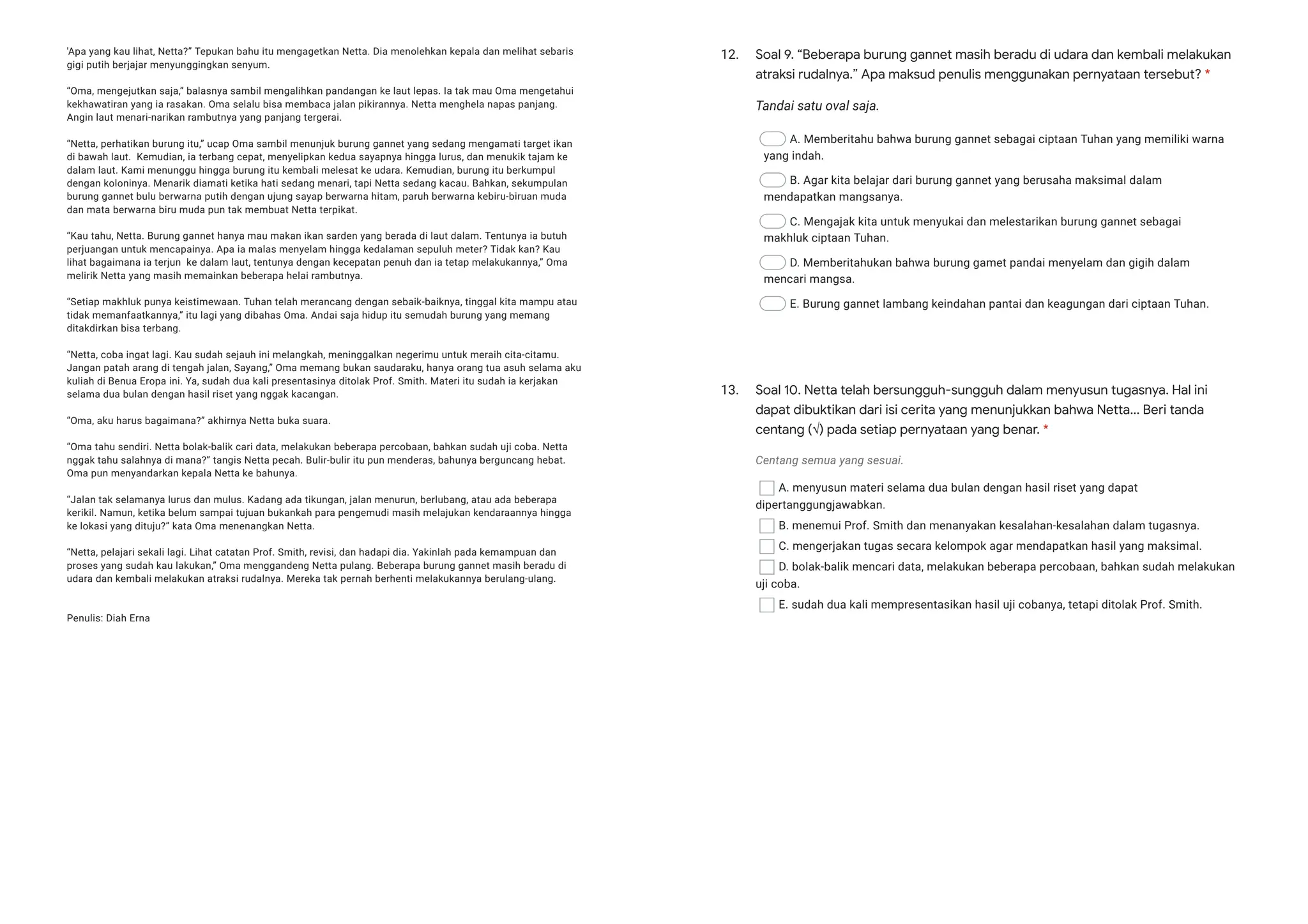 Literasi-Fase E (Kelas 9SMP-10SMA)-Teks Sastra-SOAL.pdf