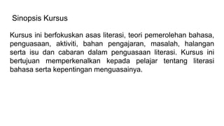 Literasi bahasa | PPTX
