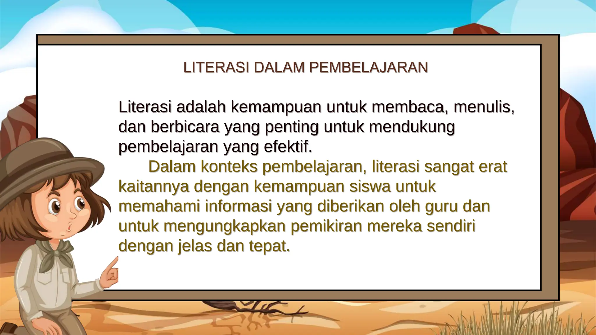 Literasi dalam Pembelajaran.pptx Implementasi Literasi untuk mewujudkan Profil Pelajar Pancasila ...