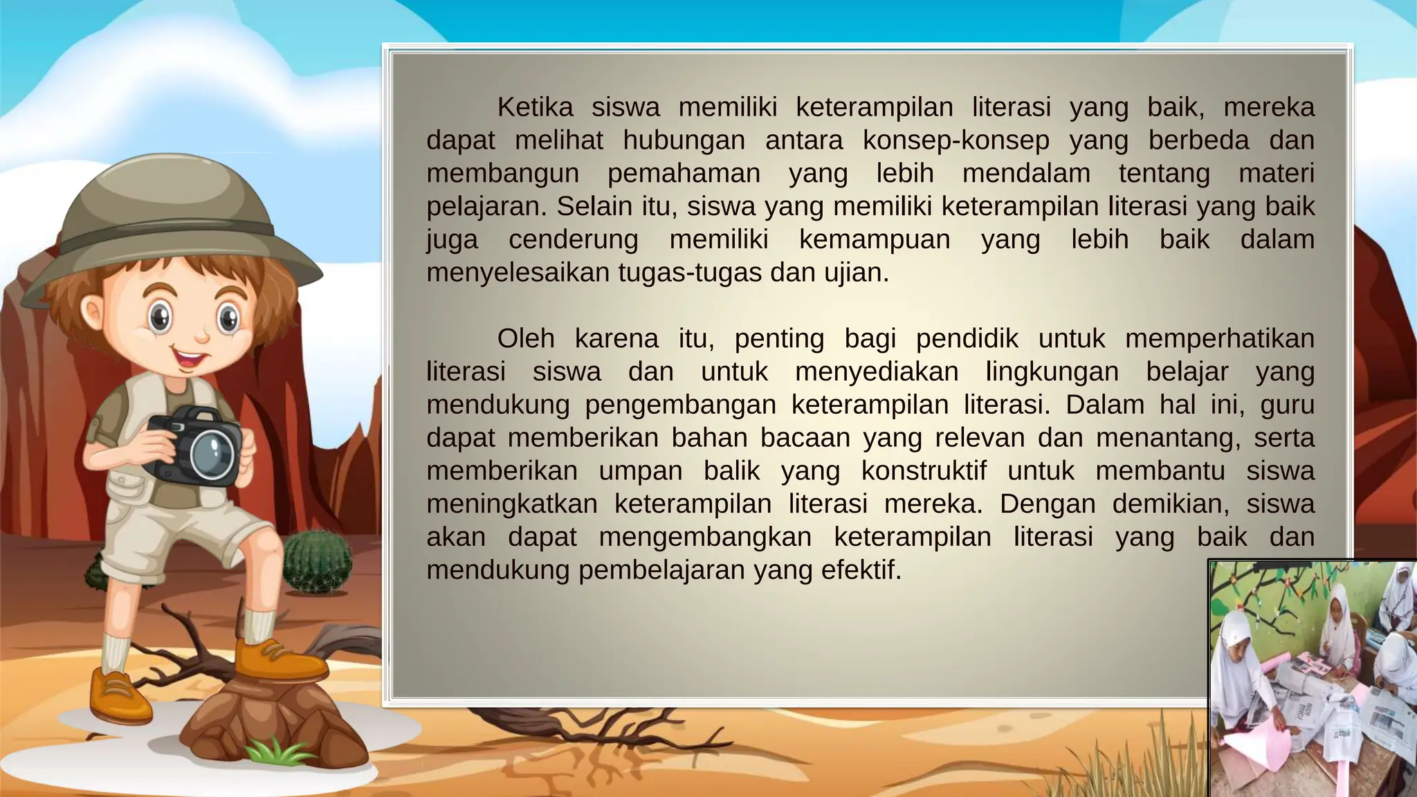 Literasi dalam Pembelajaran.pptx Implementasi Literasi untuk mewujudkan Profil Pelajar Pancasila ...