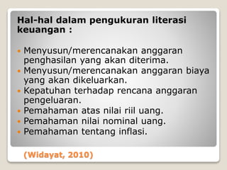 Literasi keuangan | PPTX