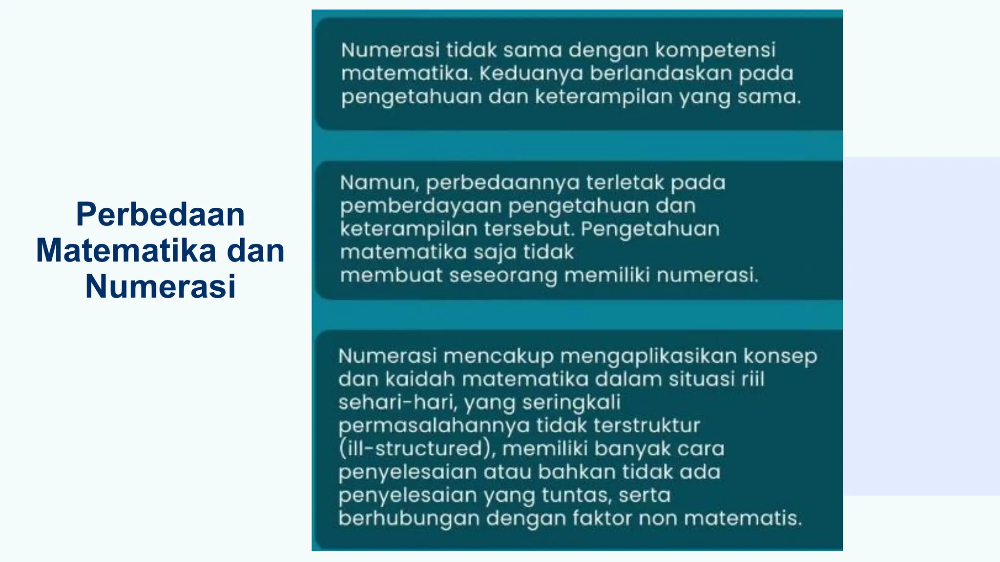 MATERI PELATIHAN LITERASI DAN NUMERASI SMA | PDF